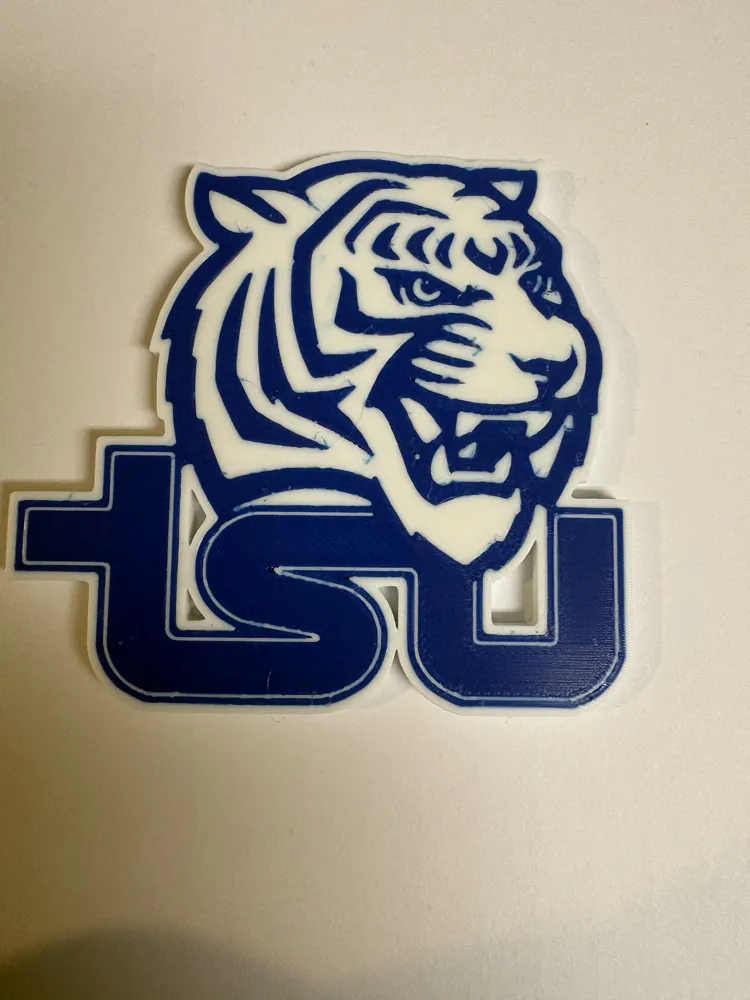 TENNESSEE STATE UNIVERSITY LOGO by NAPES MakerWorld: Download Free 3D ...