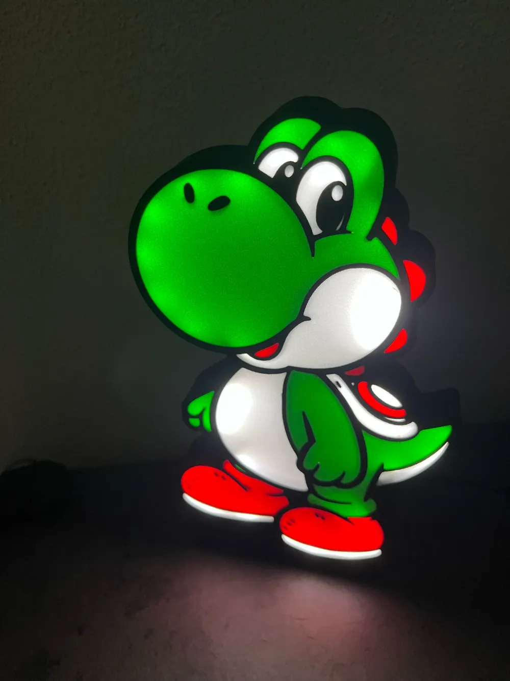 Yoshi Multicolor Night Lamp – Nintendo Magic! by Fatto3D MakerWorld ...