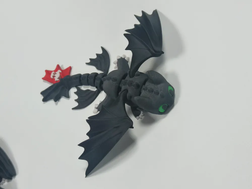 Night Fury-Toothless-How to Train Your Dragon - Free 3D Print Model ...