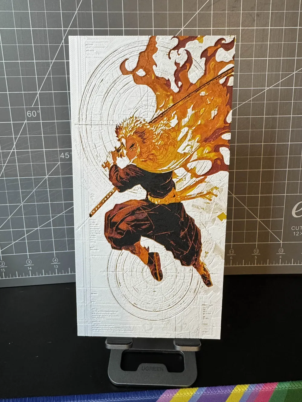 Hueforge kyojuro Rengoku Ablaze (Demon Slayer) - Free 3D Print Model ...