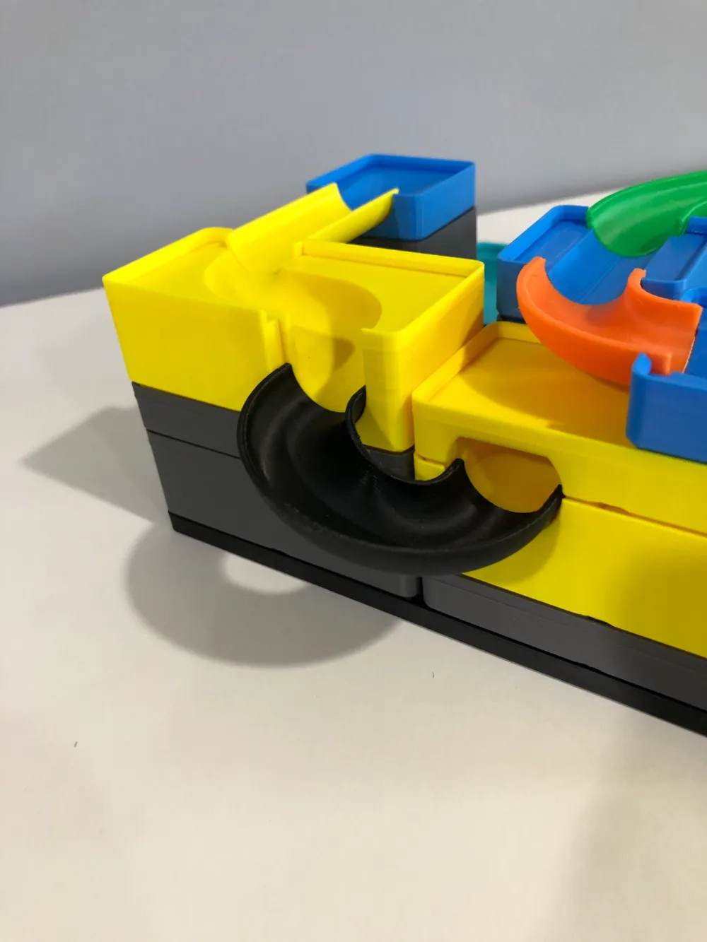 Gridfinity Marble Run - Ramp Block Pieces by Pete MakerWorld: Download ...
