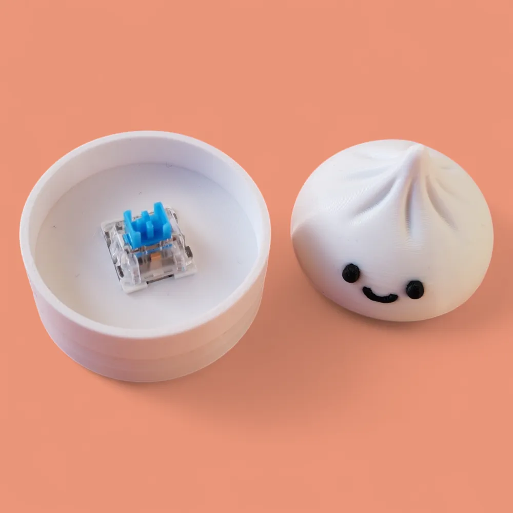 Happy Dumpling Clicker - Free 3D Print Model - MakerWorld