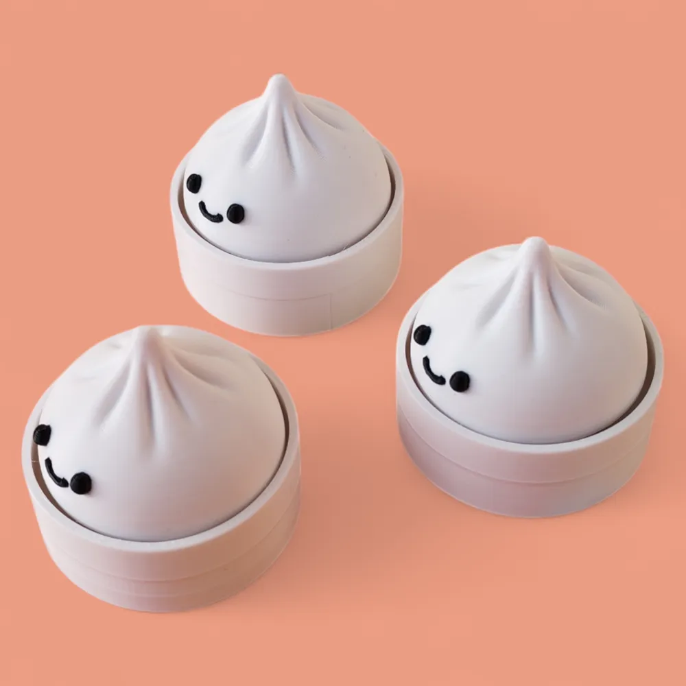 Happy Dumpling Clicker - Free 3D Print Model - MakerWorld