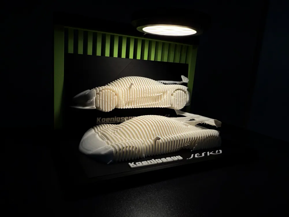 Koenigsegg Jesko – Layered Car Model by ShapeShift 3D Creations ...
