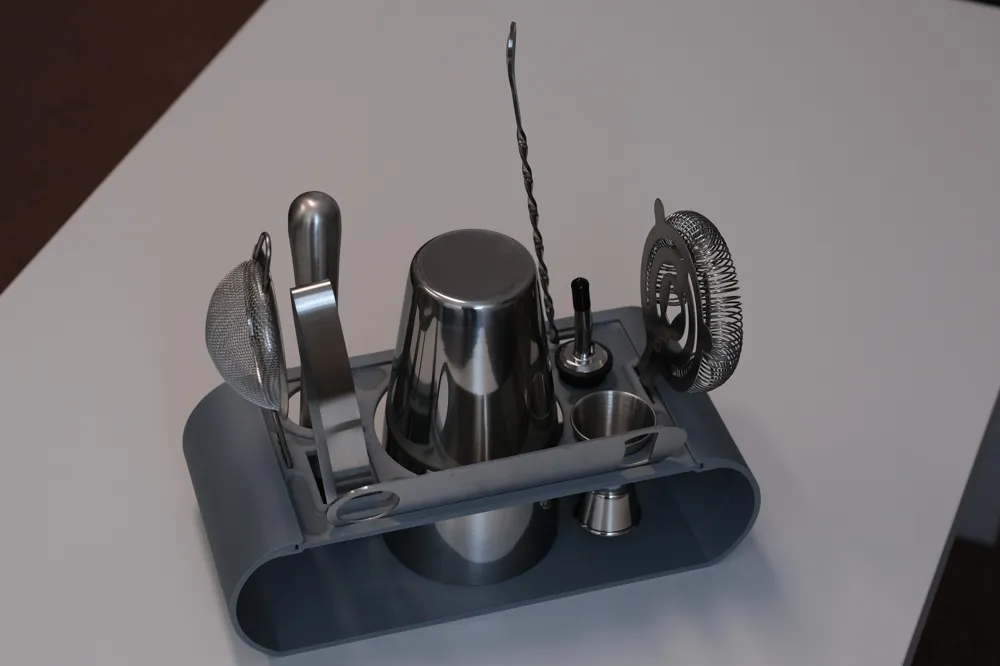 Modular Cocktail Set Organizer - Bar Organizer - Free 3D Print Model ...