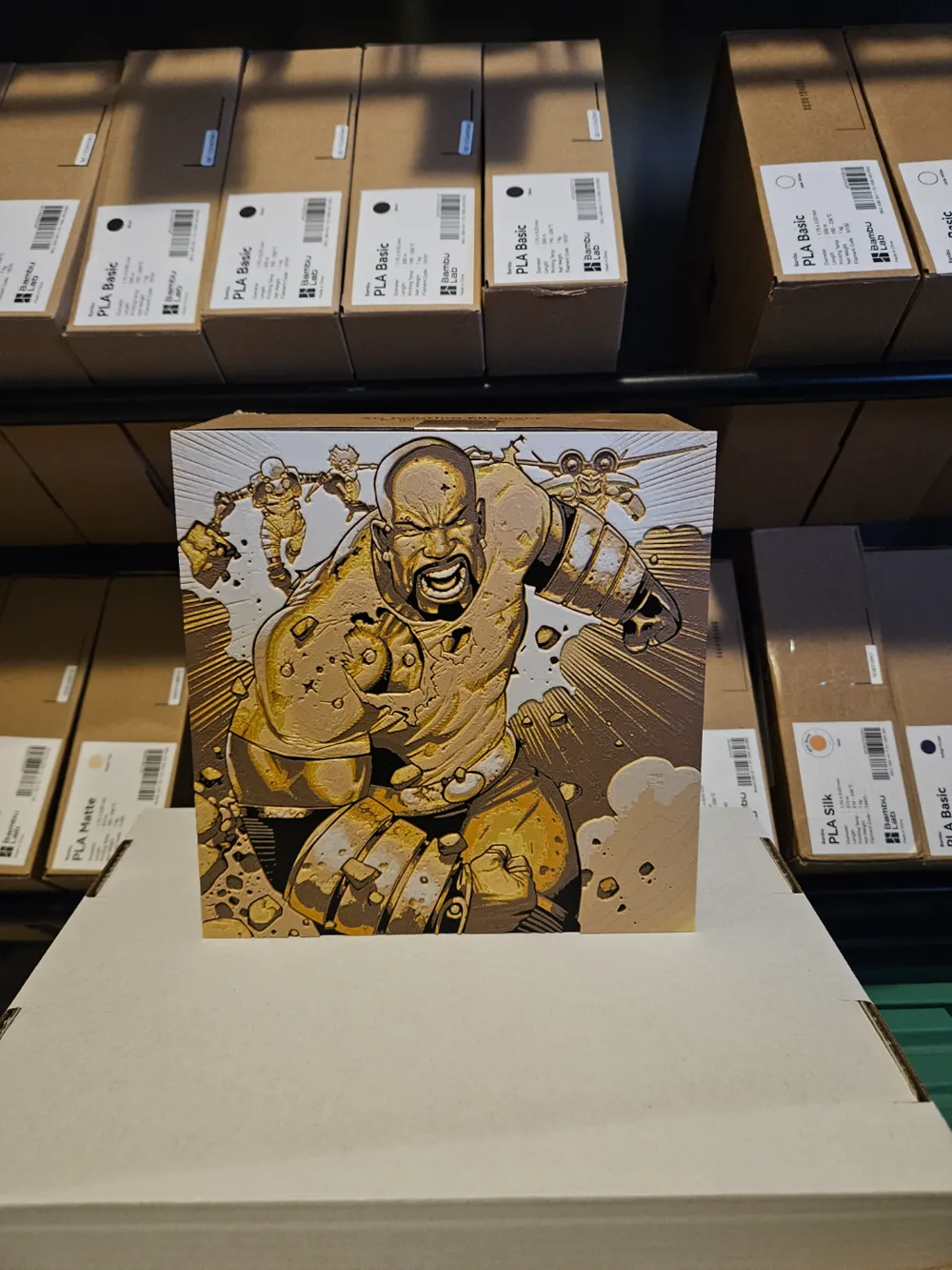 luke cage Series Hueforge Netflix by Jessie_3d_art MakerWorld: Download ...