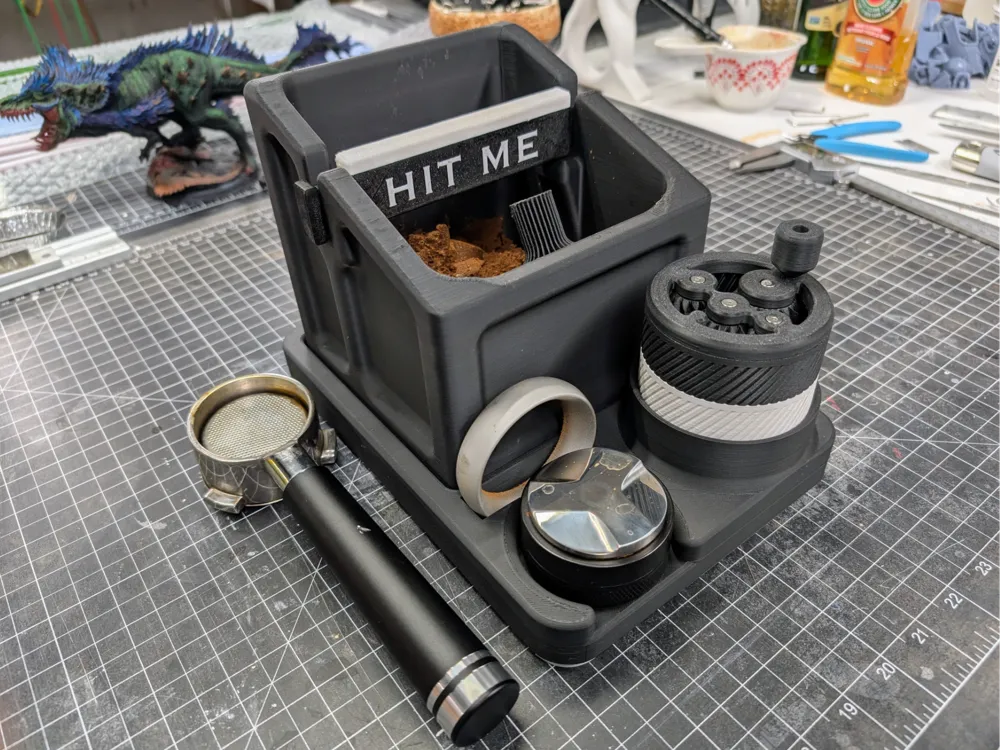 Espresso Knock Box by Acidcanyon MakerWorld: Download Free 3D Models