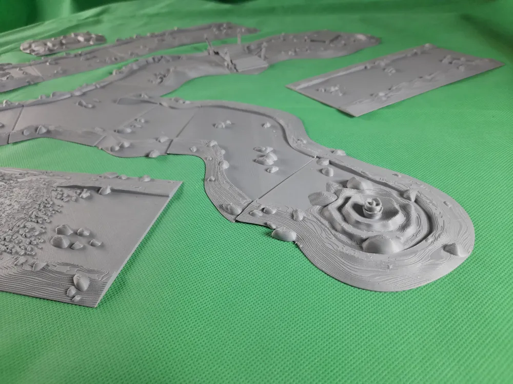 Modular Wargaming Terrain, Water Fountain by The Terrain Atelier MakerWorld: Download Free 3D Models