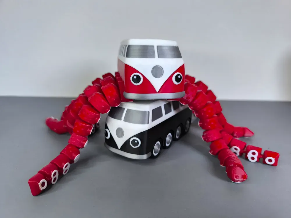 Bulli the OctoBus (VW T1 Bus) by BamBam Design MakerWorld: Download ...