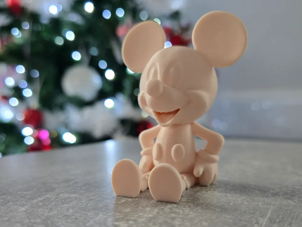 Articulated cute Mickey Mouse - Free 3D Print Model - MakerWorld