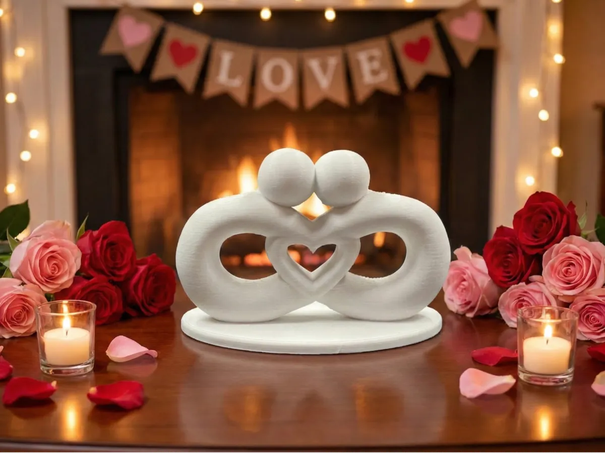 Infinity Love Couple - Free 3D Print Model - MakerWorld