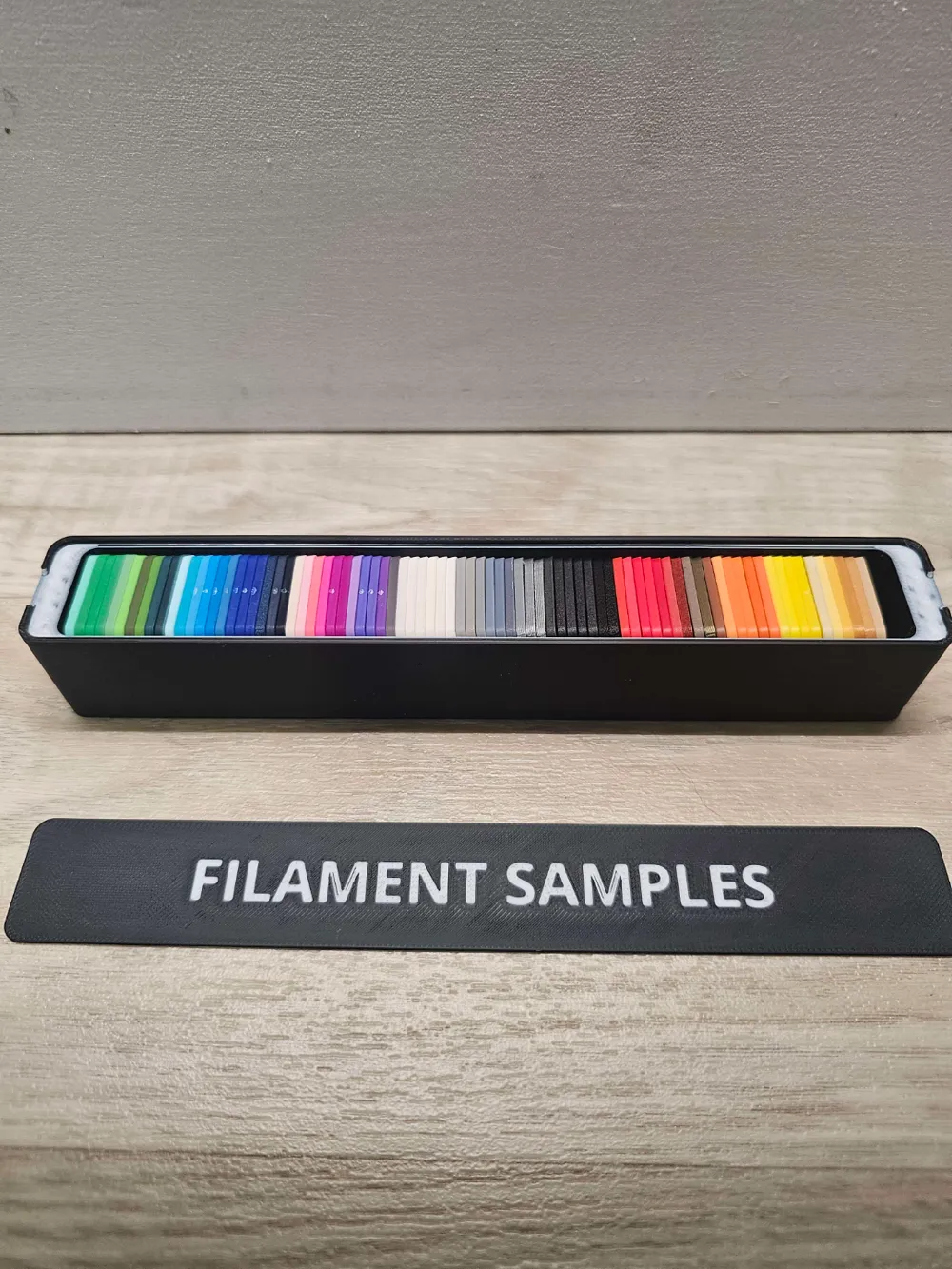 Filament swatches/samples box by Otahlu - MakerWorld