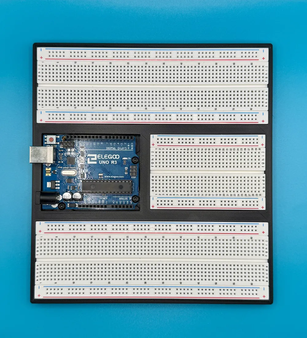 Arduino Uno Prototyping Case by Hixagon MakerWorld: Download Free 3D Models
