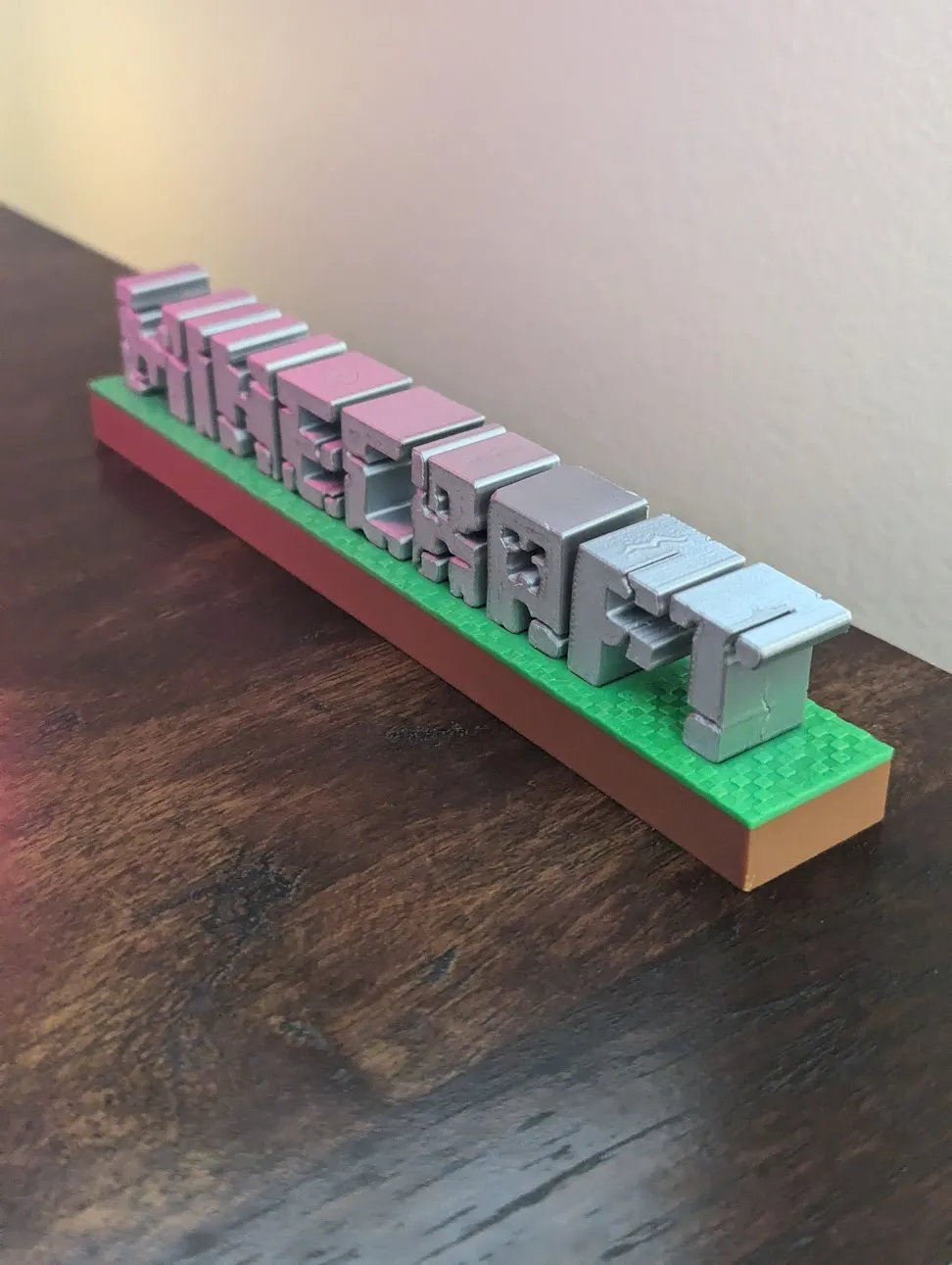 Minecraft 3D Sign (No Glue) Remixed by jarvizar MakerWorld: Download ...