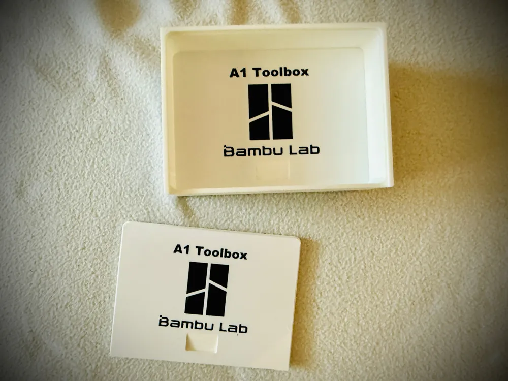 A1 Toolbox with Bambu Lab logo and double bottom by MakeIn3D - MakerWorld