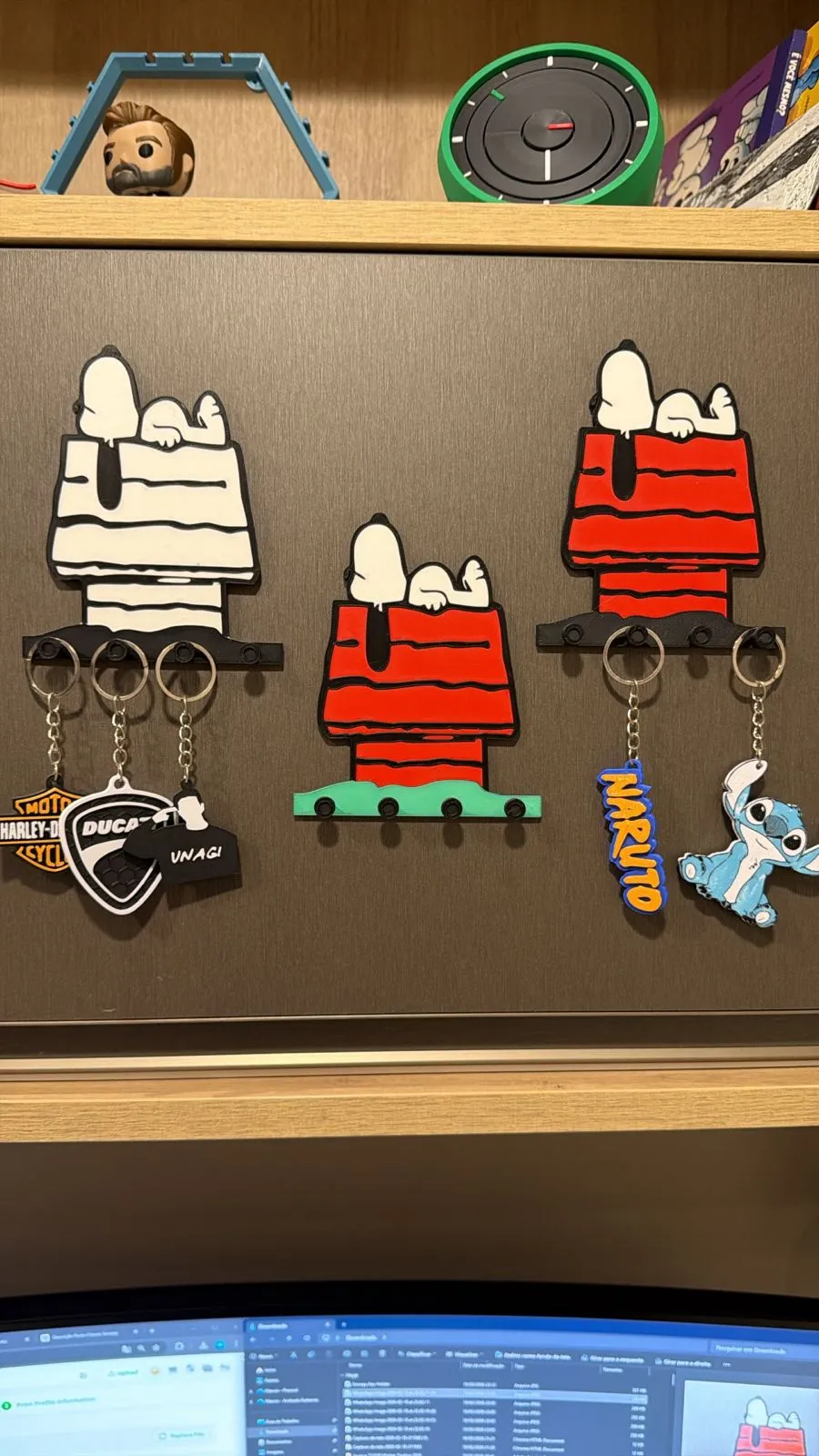 Snoopy Key Holder - Free 3D Print Model - MakerWorld
