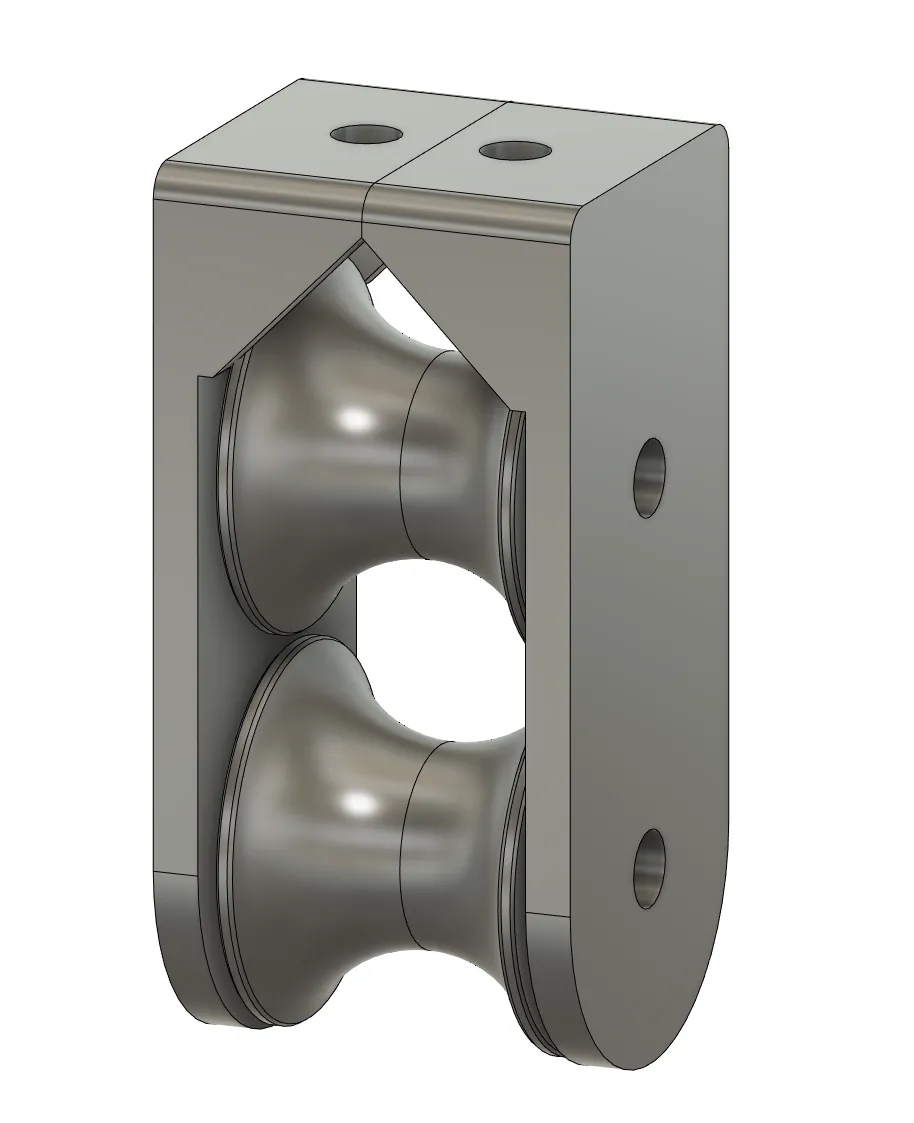 Ball bearing wire guide by Tsinatas - MakerWorld