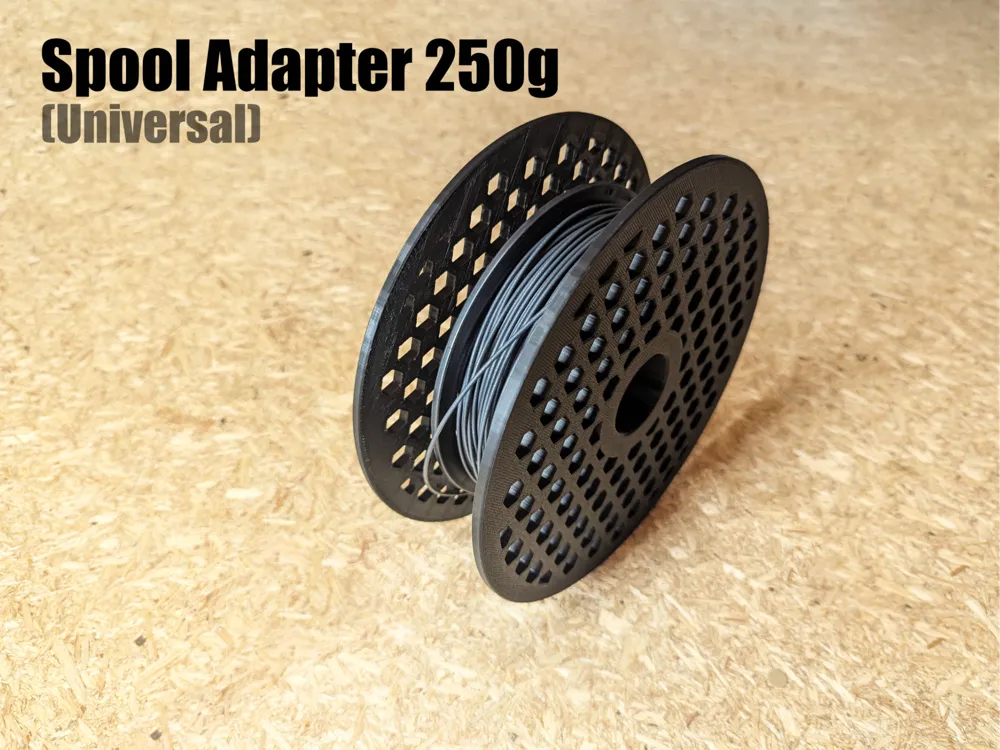 Filament Adapter (for 250g Filament Spools) by piodeer MakerWorld: Download Free 3D Models