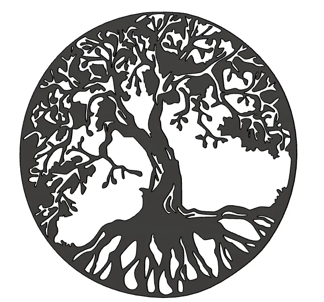 Tree of life circle 2d art by Scott-3d - MakerWorld