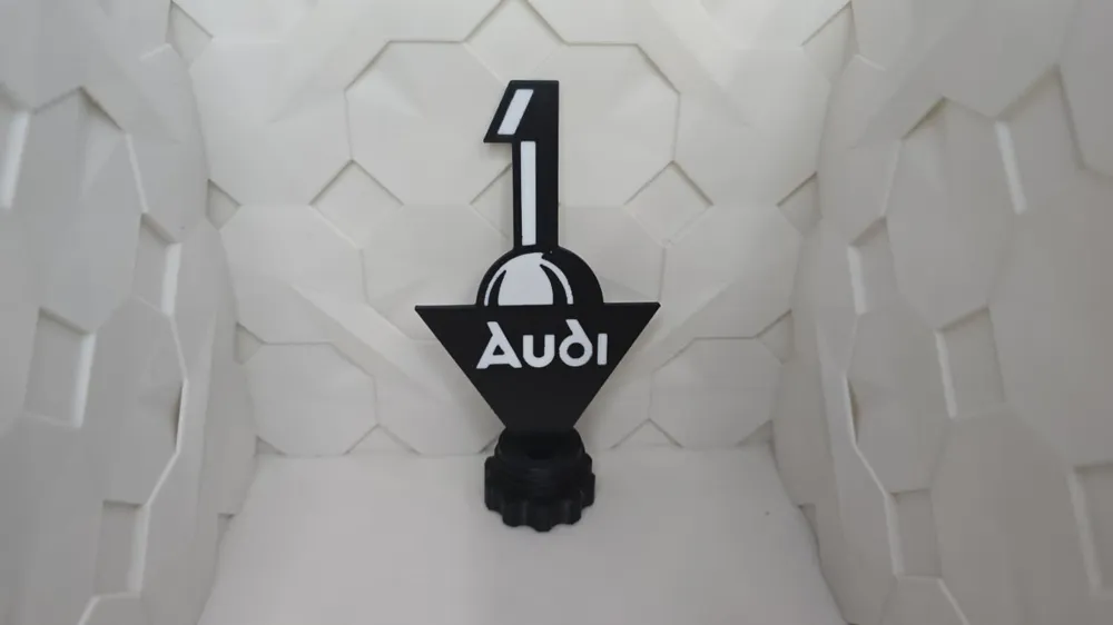 Audi 1909 Logo/Sign by Print Maker MakerWorld: Download Free 3D Models