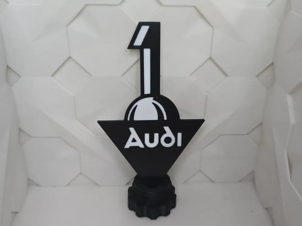 Audi 1909 Logo/Sign by Print Maker MakerWorld: Download Free 3D Models