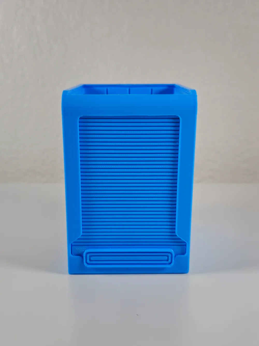 Sliding Deck Box (No Glue)-Up to 100 Sleeved Card - Free 3D Print Model ...