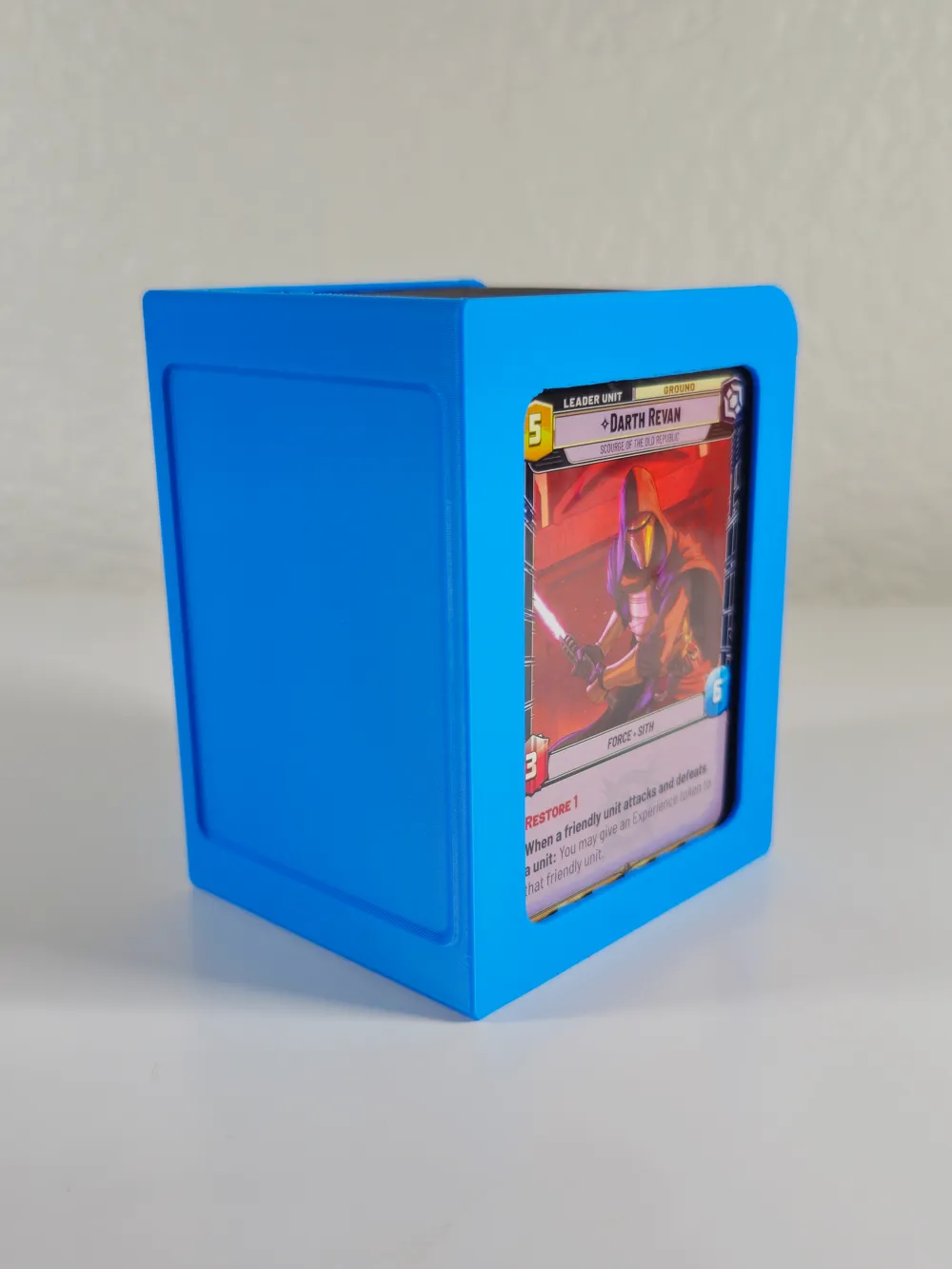 Sliding Deck Box (No Glue)-Up to 100 Sleeved Card - Free 3D Print Model ...