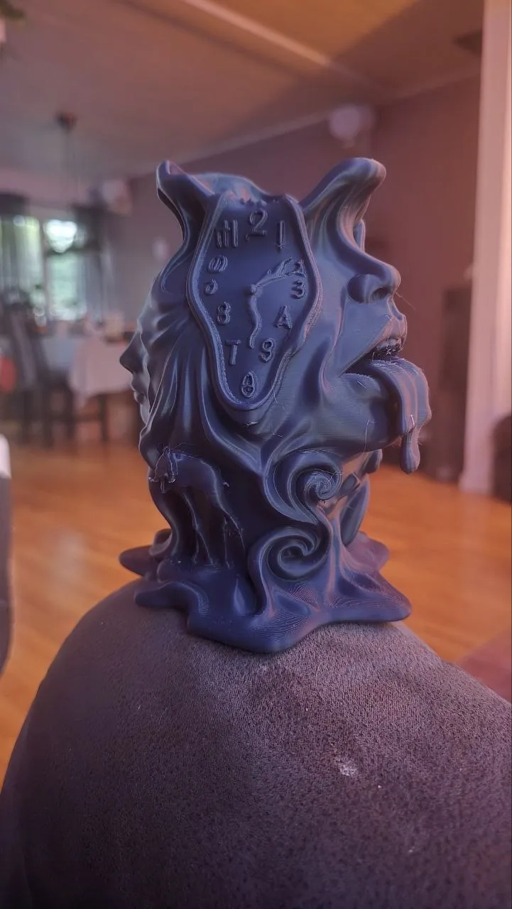 Salvador Dali Vase - Free 3D Print Model - MakerWorld