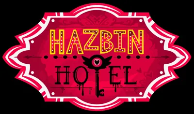 Hazbin Hotel Logo Hueforge by Karma - MakerWorld
