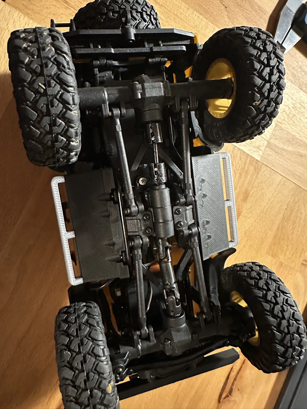 FMS FCX24M Defender D90 Rock Sliders - Free 3D Print Model - MakerWorld