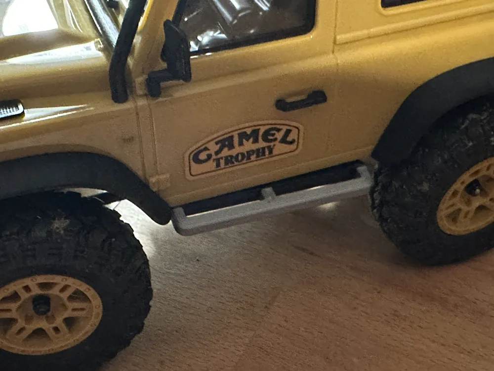 FMS FCX24M Defender D90 Rock Sliders - Free 3D Print Model - MakerWorld