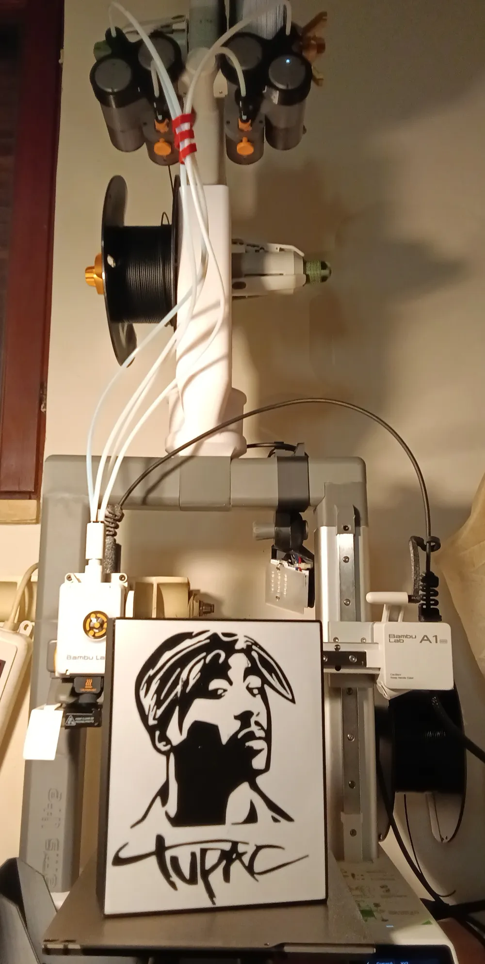 Tupac Light Box - Free 3D Print Model - MakerWorld