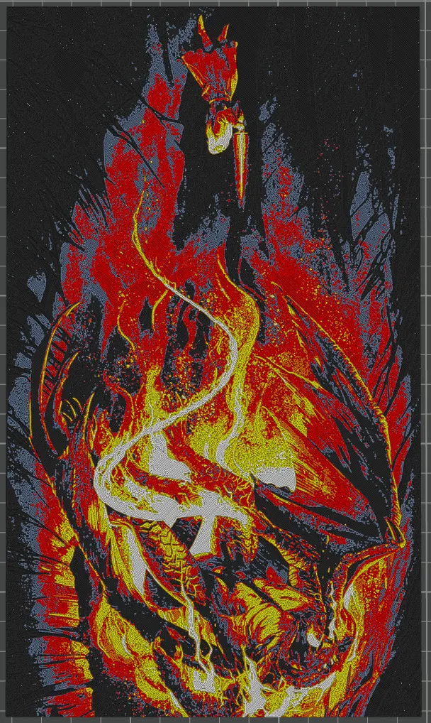 Hueforge - Lord of the Rings - Gandalf Balrog Fall by Cloudy Nostalgia ...