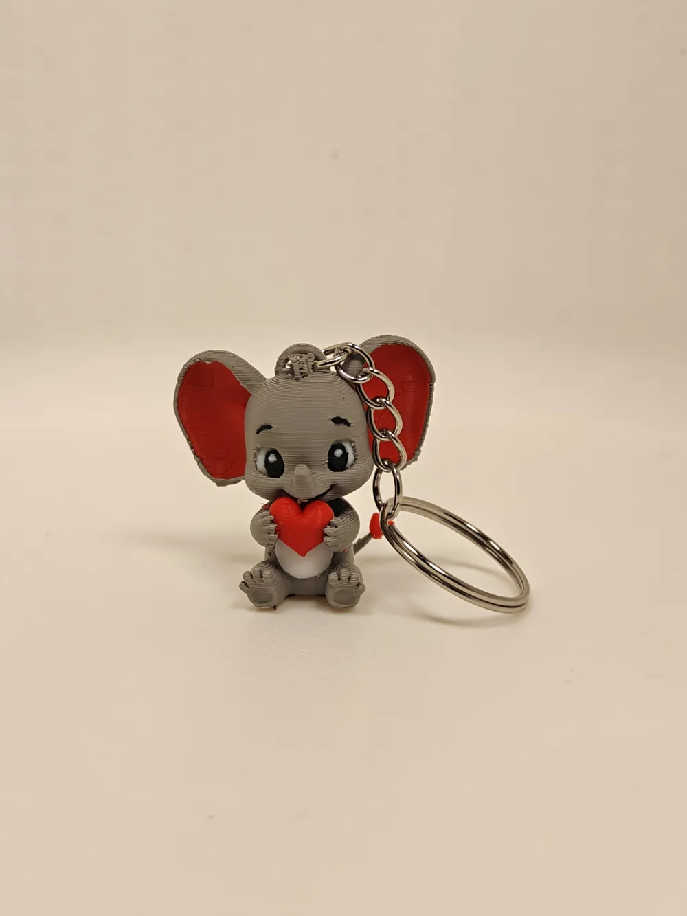 Cute animals holding hearts keychains Vol. 2 - Free 3D Print Model ...