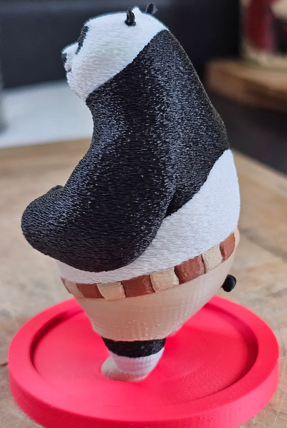 Kung Fu Panda - support for up to 8 colour print Remixed by Ye Olde ...