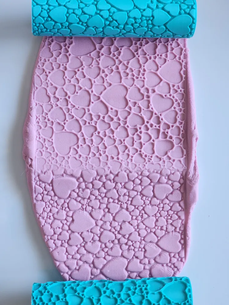 Texture Roller V212 | Valentines Day II - Free 3D Print Model - MakerWorld