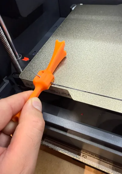 3 in 1 tool : Clean, lub, and remove purge line - Free 3D Print Model ...