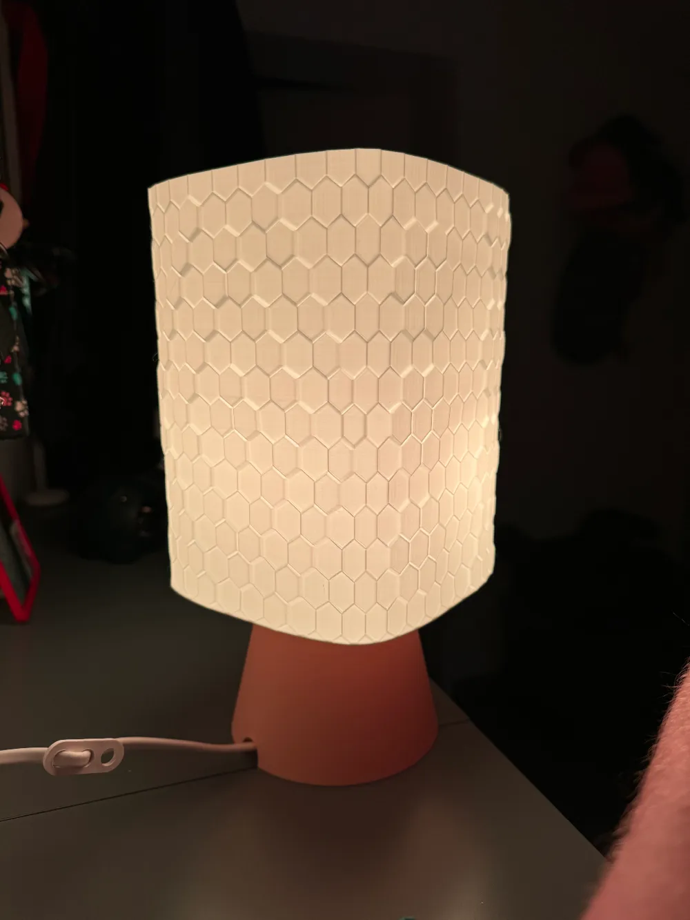 Honeycomb Lamp E27 by schules - MakerWorld