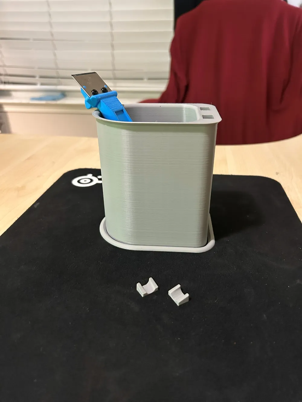 Desk Organizer for Cable Hole on Computer Desks - Free 3D Print Model ...