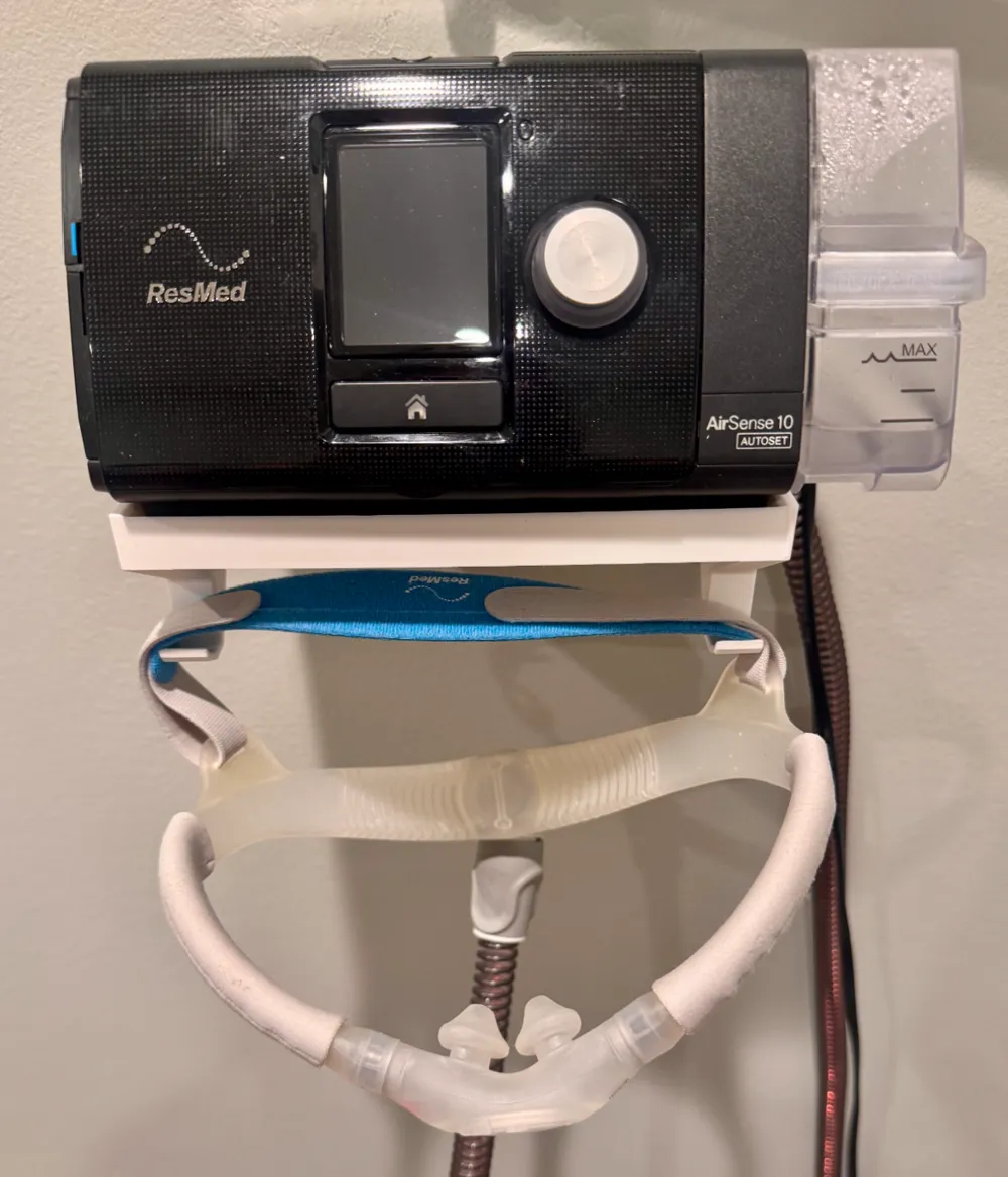 ResMed Airsense 10 CPAP Machine Shelf Remixed by Leica - MakerWorld