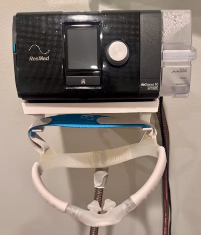 ResMed Airsense 10 CPAP Machine Shelf Remixed by Leica MakerWorld ...