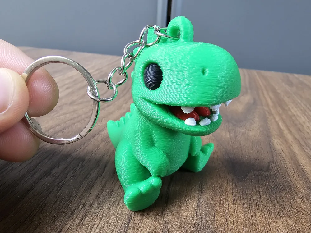Cute Little Dino Keychain by Domin0221 MakerWorld: Download Free 3D Models
