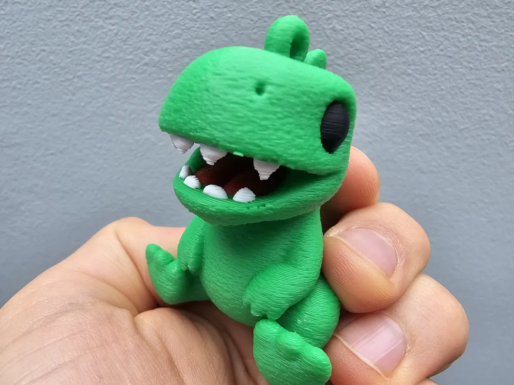 Cute Little Dino Keychain by Domin0221 MakerWorld: Download Free 3D Models