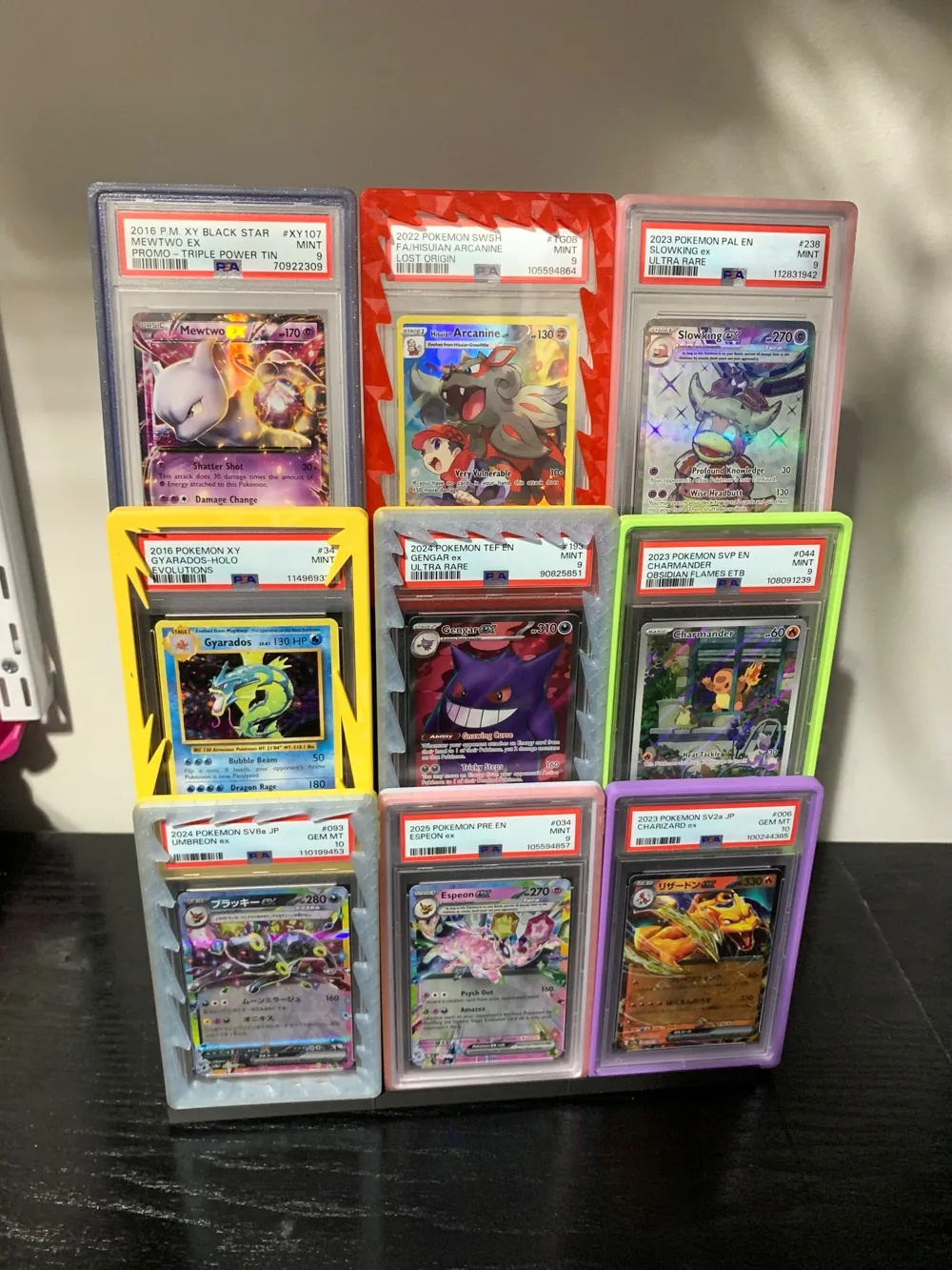 Pokemon PSA 9 Card Display - Free 3D Print Model - MakerWorld