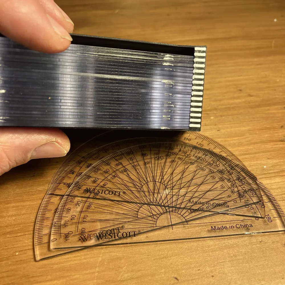 Protractor Case with measures (1.2mm x 30) - Free 3D Print Model ...