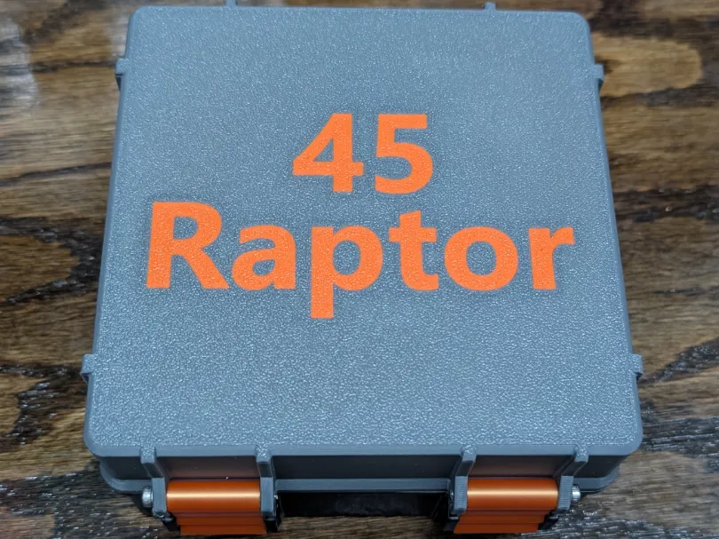 45 Raptor 100rnd Ammo Box by Squatch MakerWorld: Download Free 3D Models