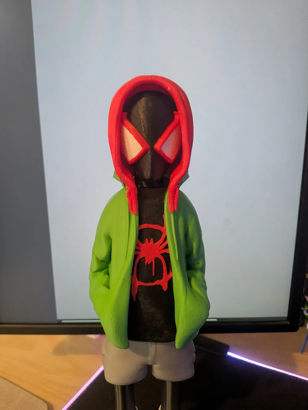 Miles Morales Spiderman Head for Urban Bugs Body by oOMILLSY3DOo ...