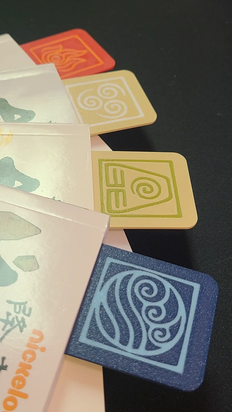 Avatar The Last Airbender Bookmarks - Free 3D Print Model - MakerWorld
