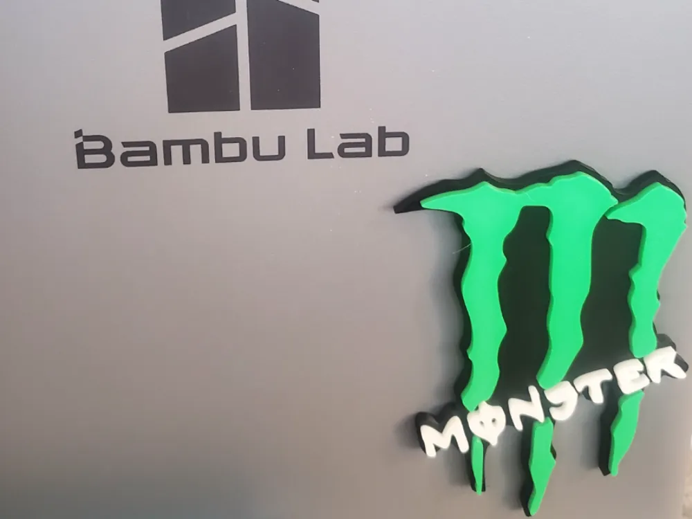 Monster Energy Magnet Logo - Free 3D Print Model - MakerWorld