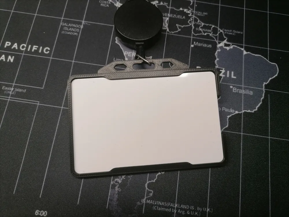 Chudjack id card holder design - Free 3D Print Model - MakerWorld